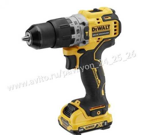 Ударная бесщ дрель-шуруповерт dewalt DCD706D2