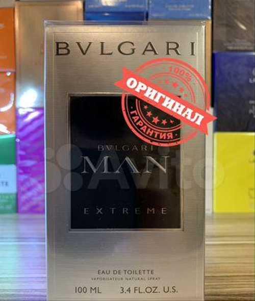 Bvlgari Man Extreme EDT 100ml Оригинал