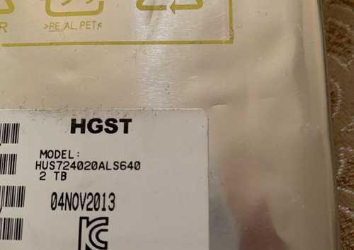 HDD SAS hgst HUS724020ALS640 2tb