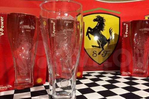 Коллекционные стаканы от Scuderia Ferrari