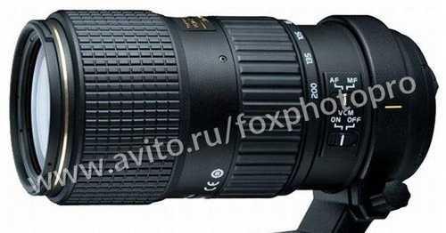 Объектив Tokina AT-X 70-200mm f/4 PRO FX VCM-S for