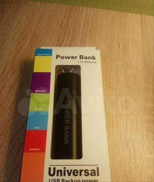 Внешний аккумулятор Power Bank Universal L45 3000