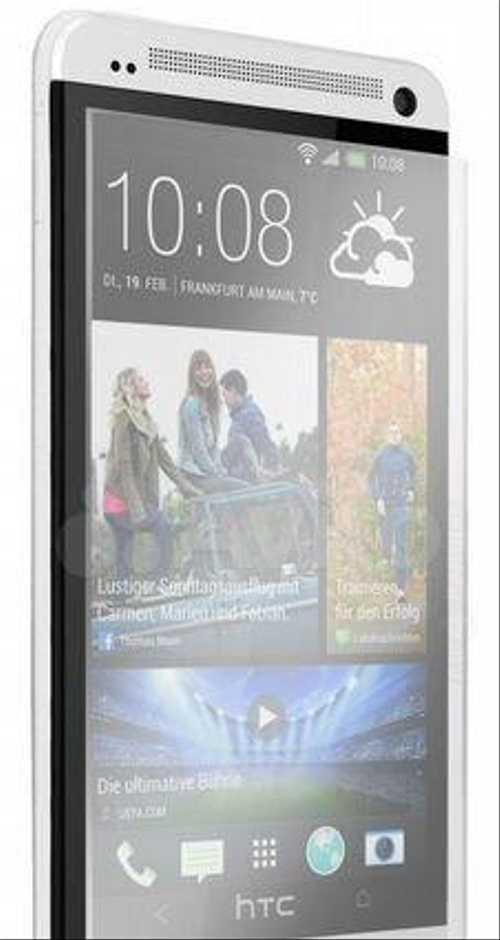 Защитное стекло для HTC One M7 adpo пакет