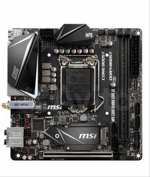 Материнская плата (LGA1151-v2, Z390) MSI Z390I MPG