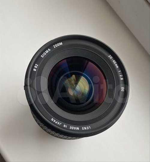 Объектив Sigma AF 20-40mm f/2.8 для Nikon