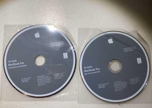 Оригинальный установочный DVD с Mac OS 10.6.6