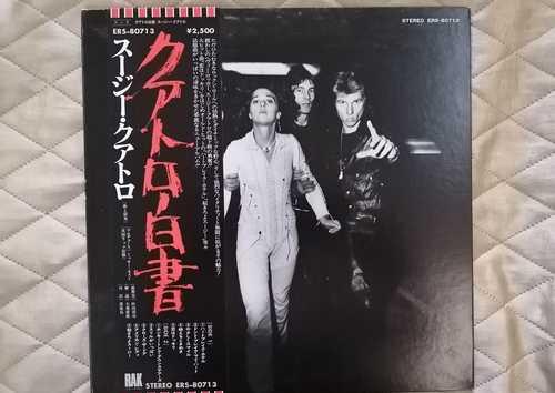 Suzi quatro 1976 / aggro-phobia, japan, LP, OBI