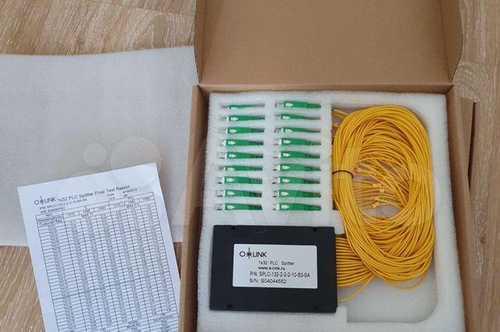 Сплиттер делитель оптический PLC/splc gpon olink