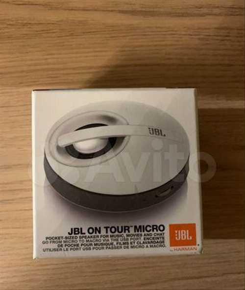 Акустическая система JBL micro ON tour micro Белая