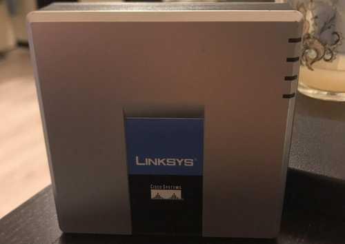 Телефонный адаптер linksys PAP2T