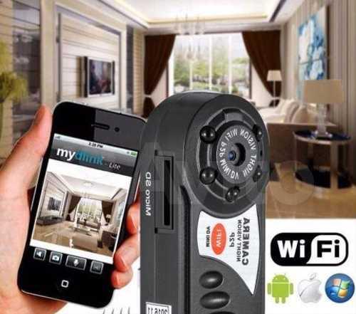 Мини-видеокамера WI-FI camera Q7