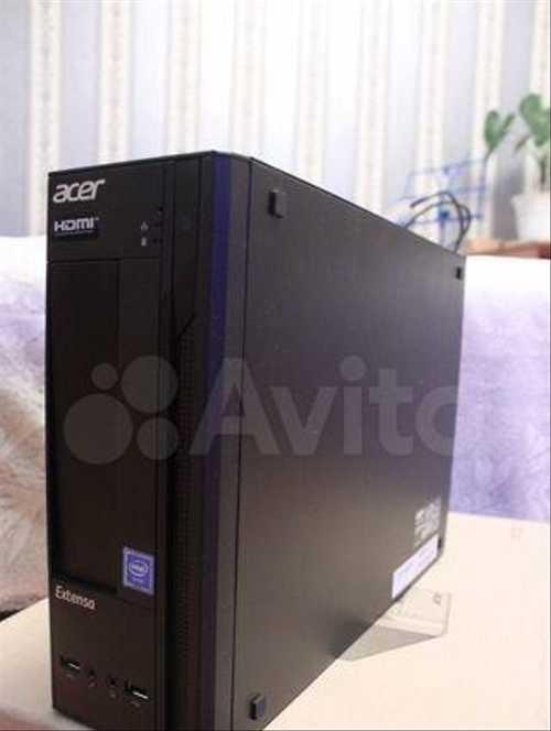 Компактный офисный пк Acer Extensa X2610G