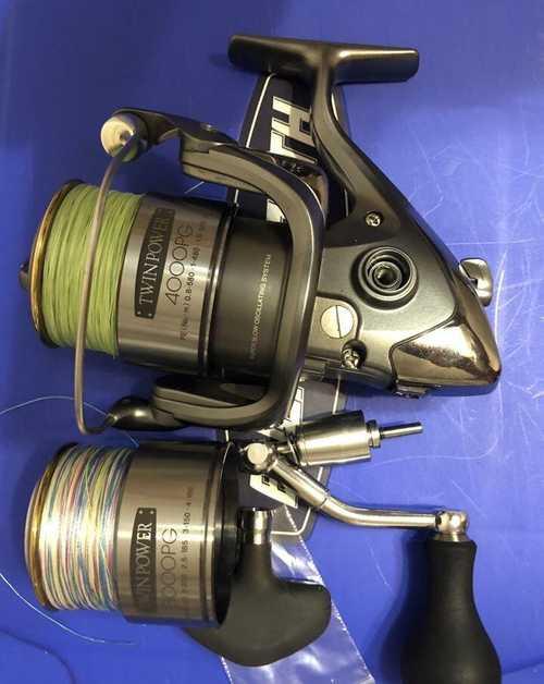 Катушка Shimano 02 twin power 3000 pg