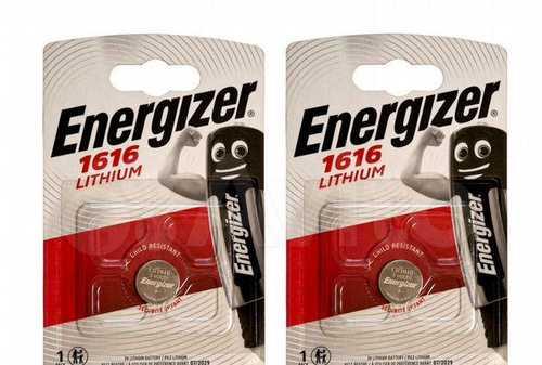 Батарейка сr1616 energizer 2 шт