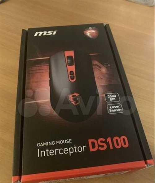 Компьютерная мышь игровая MSI Interceptor DS100