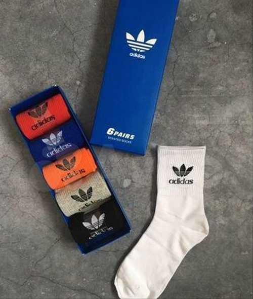 Носки высокие Adidas в наборе