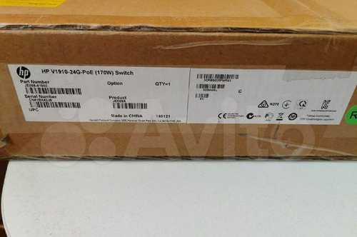 Коммутатор HP V1910-24G-PoE JE008A (новый)