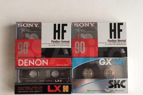 Аудиокассеты Sony,Denon,Skc