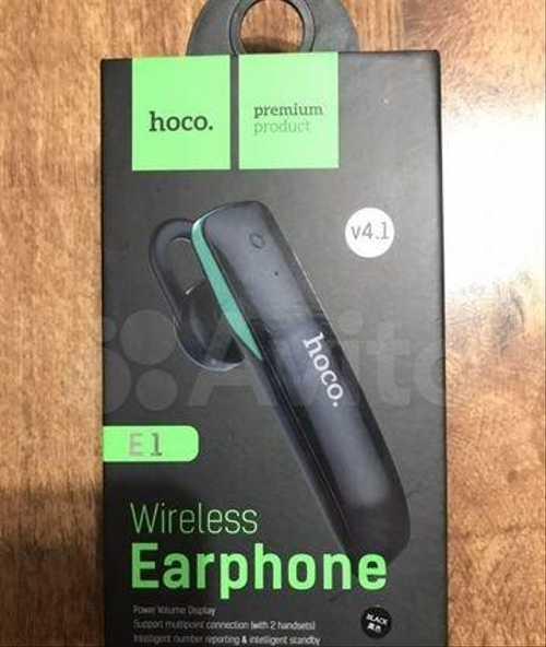 Bluetooth гарнитура hoco e1