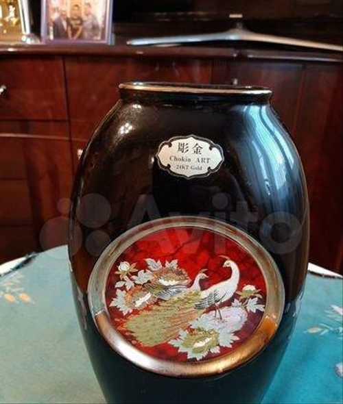 Японская фарфоровая ваза Chokin