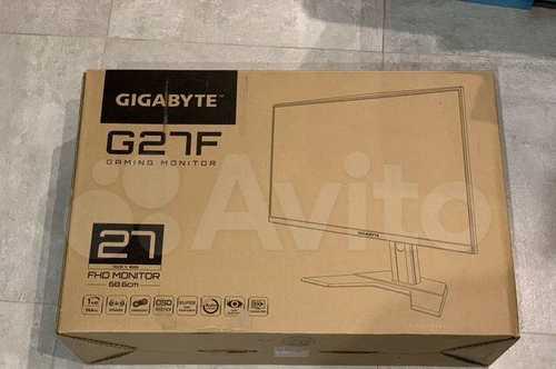 Новый Монитор Gigabyte G27F ips/144Hz/1мс/ростест