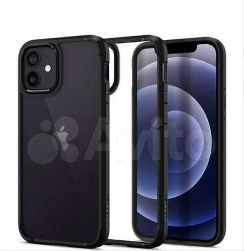 Чехол Spigen для iPhone 12/12 Pro Ultra Black