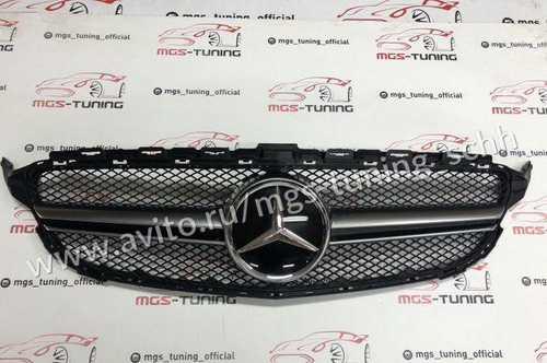 Решетка C63 Chrome Дистр Mercedes С-Class W205