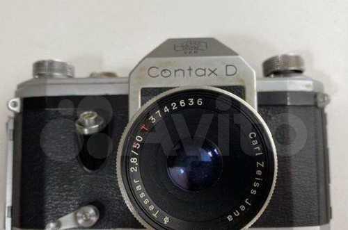 Contax D Zeiss ikon VEB + Carl Zeiss Jena Tessar