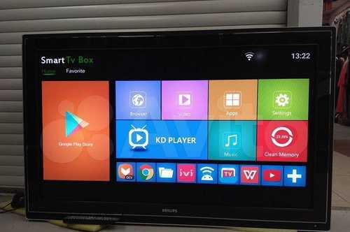 Телевизор philips 47"/1080FullHD/Андроид mini 4К