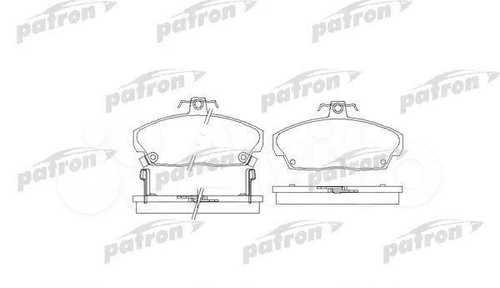 Колодки тормозные дисковые передн honda: civic IV