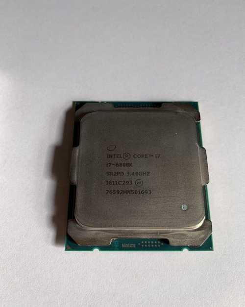 Процессор intel core i7-6800k