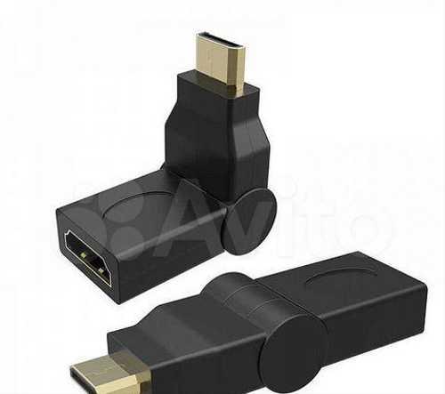 Переходник hdmi гнездо - mini hdmi штекер, новый