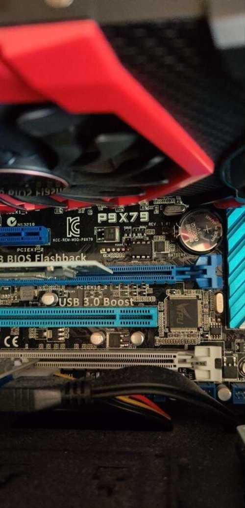 Комплект Asus P9X79 lga2011, Intel Xeon E5-1650v2