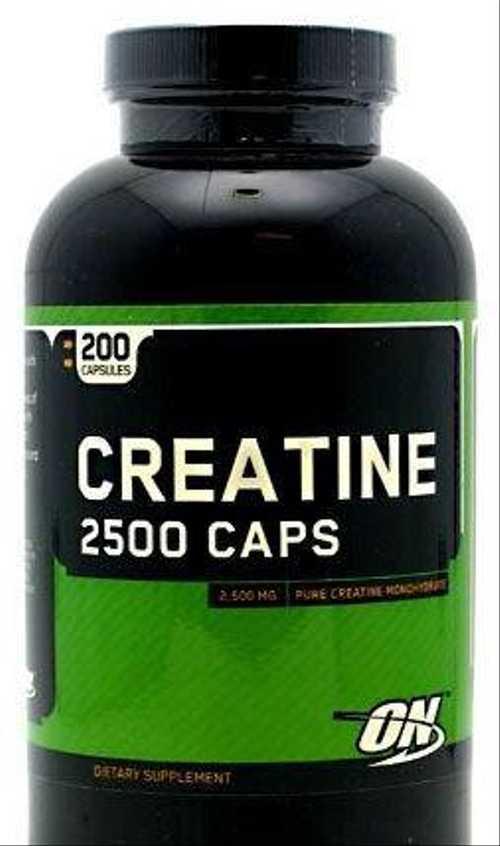 Optimum Nutrition Creatine 2500 Caps 200 капсул