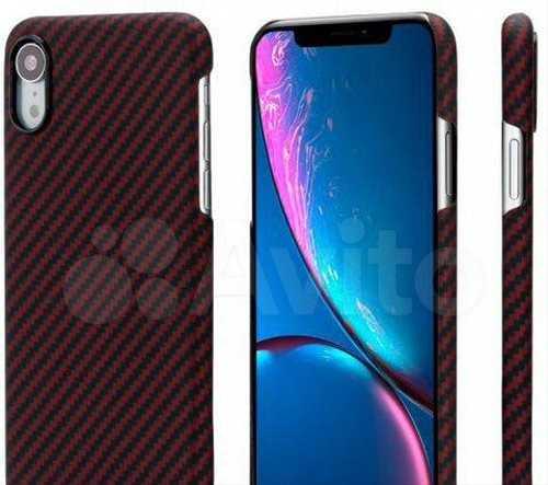 Чехол Pitaka MagCase (KI9003XR) для iPhone XR (Black/Red)