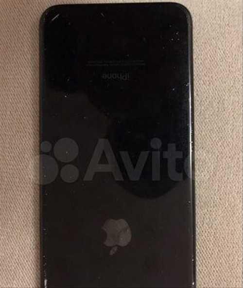 Задняя крышка iPhone 7 plus jet black
