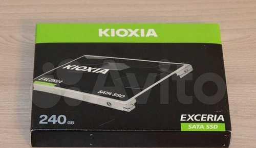 Новый SSD kioxia (бывшая Toshiba) Exceria 240GB