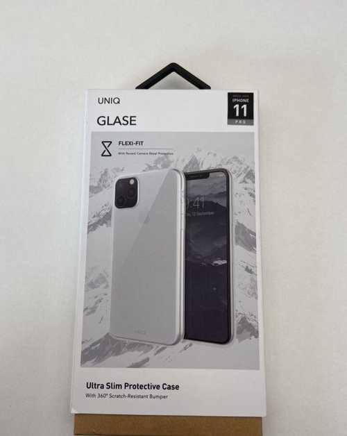 Чехол Uniq Glase на iPhone 11 Pro (новый)