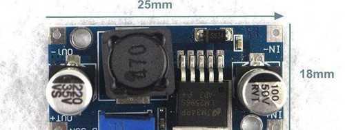 Lm 2596 понижающий преобразователь напряжения