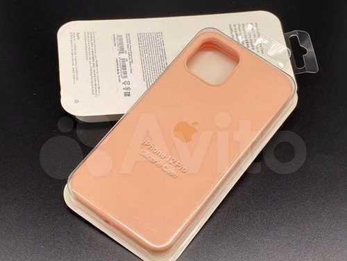 iPhone 12 / 12 Pro Розовый Грейпфрут Silicone Case