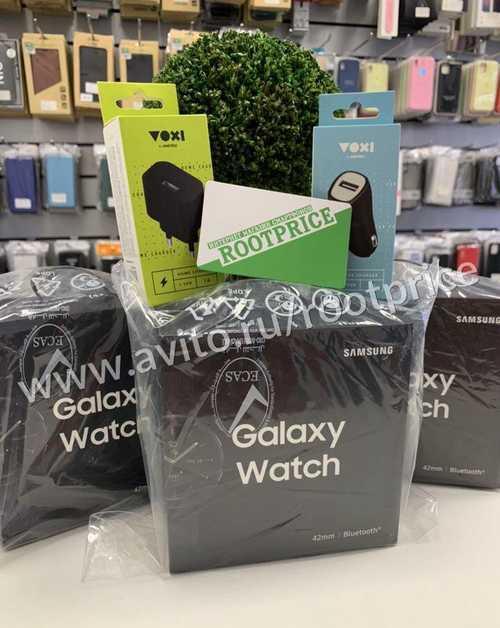 Часы Samsung Galaxy Watch (42 mm) Midnight black
