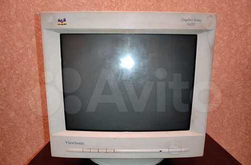 Монитор ЭЛТ 15", ViewSonic G653