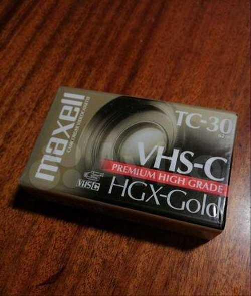 Видеокассета VHS-C maxell TC30 Japan