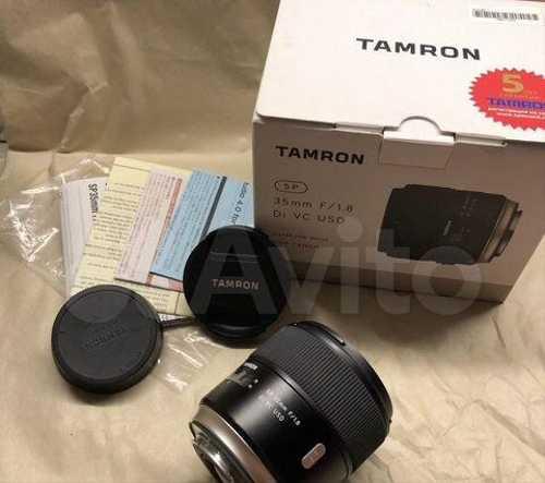 Tamron SP AF 35mm f/1.8 Di VC USD Canon EF