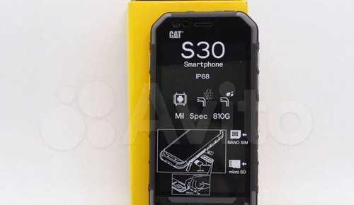 Телефон Caterpillar Cat S30 Black