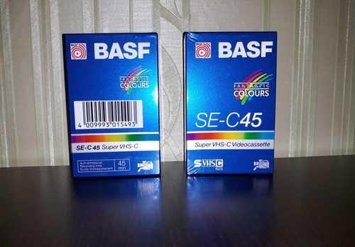 Видеокассета Super VHS-C basf SE-C45
