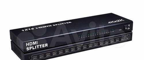 Hdmi Splitter 1х16 4K (из 1-hdmi в 16-hdmi) новый