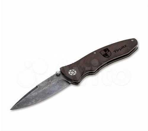 Нож Boker 110192DAM Tirpitz-Damascus Wood
