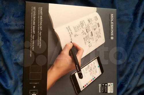 Умная ручка moleskine набор