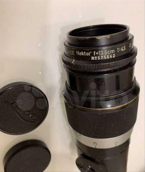 Объектив Leica Ernst Leitz Wetzlar Hektor F 13.5 с